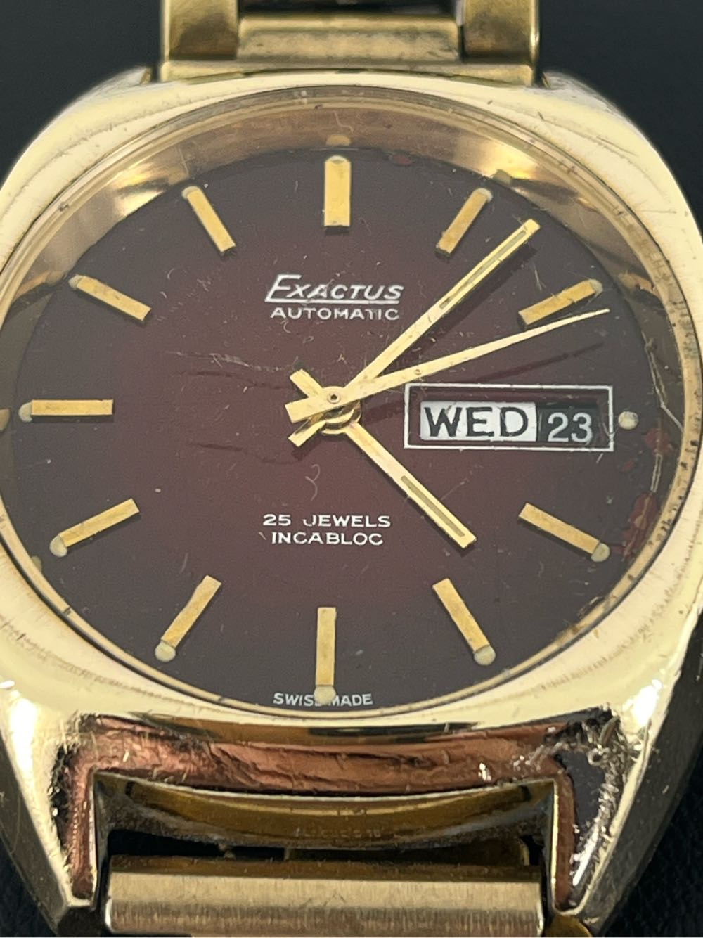 Rare & Collectable Watches - Exactus vintage automatic gents watch for ...
