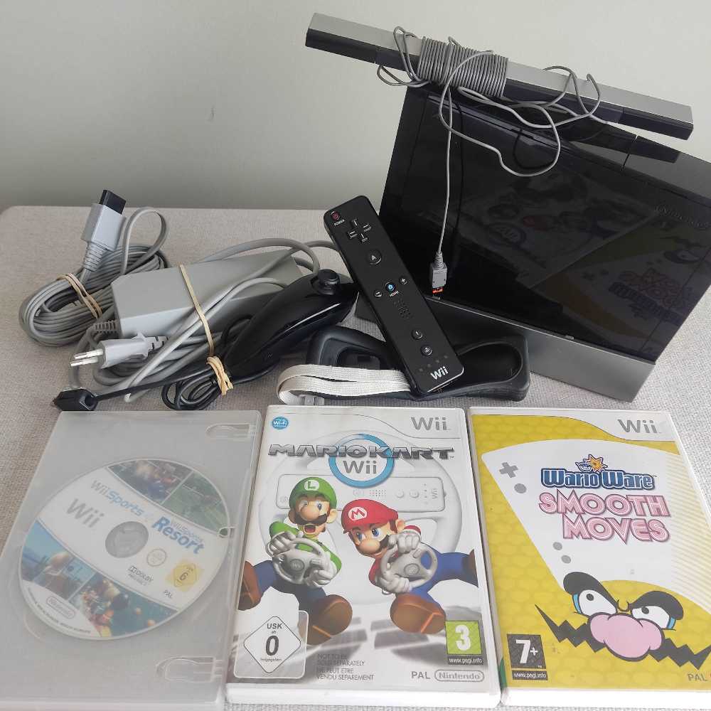 Nintendo - Nintendo Wii console and games bundle for sale in ...