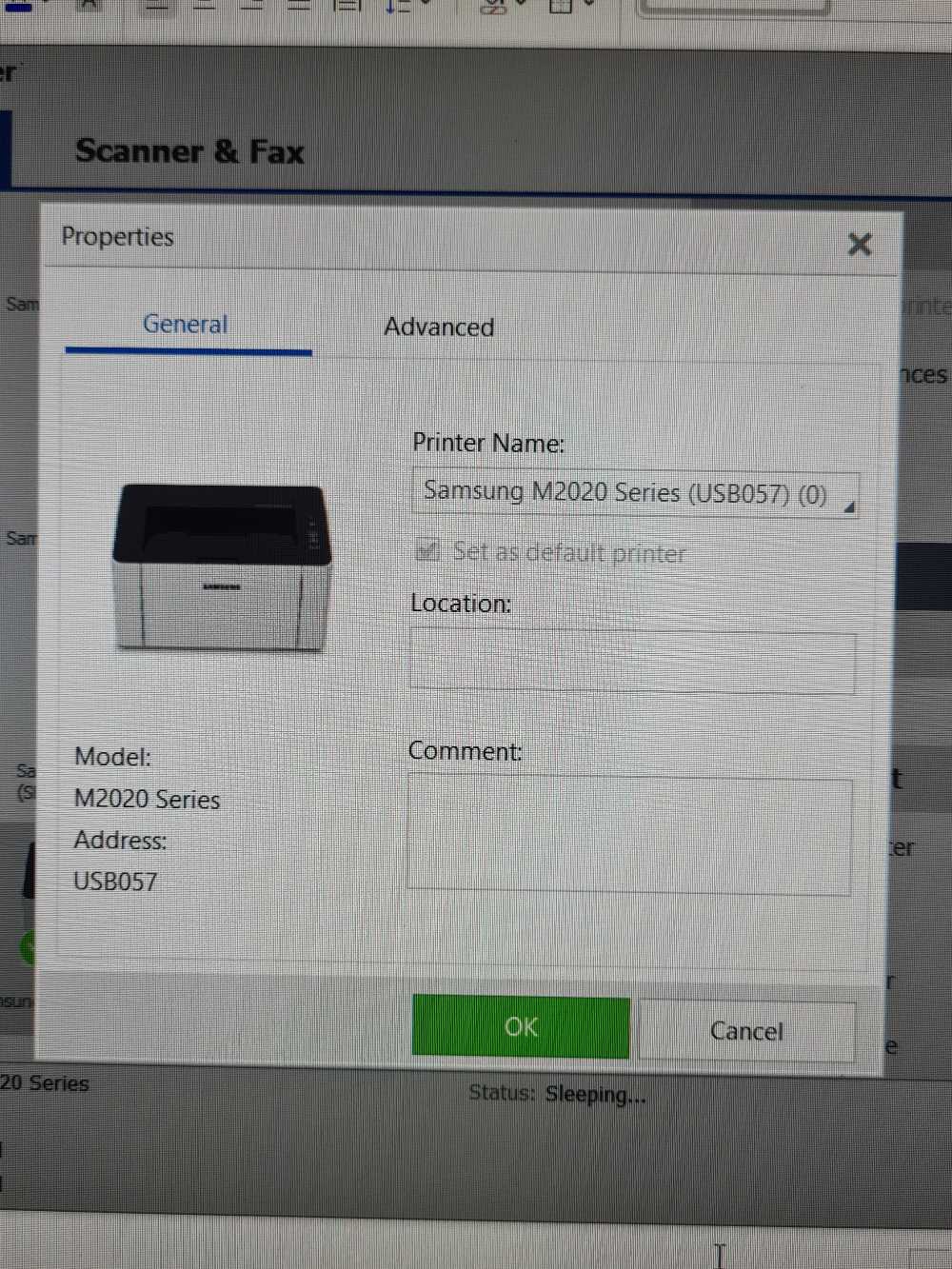 Printers - Samsung Express m2020 laser monochrome printer was sold for ...
