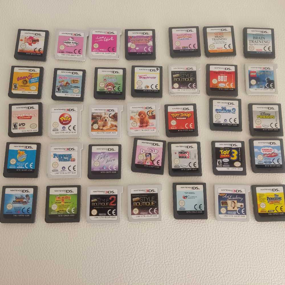 Games - Nintendo Ds and 3Ds mixed game bundle cartridges only for sale ...