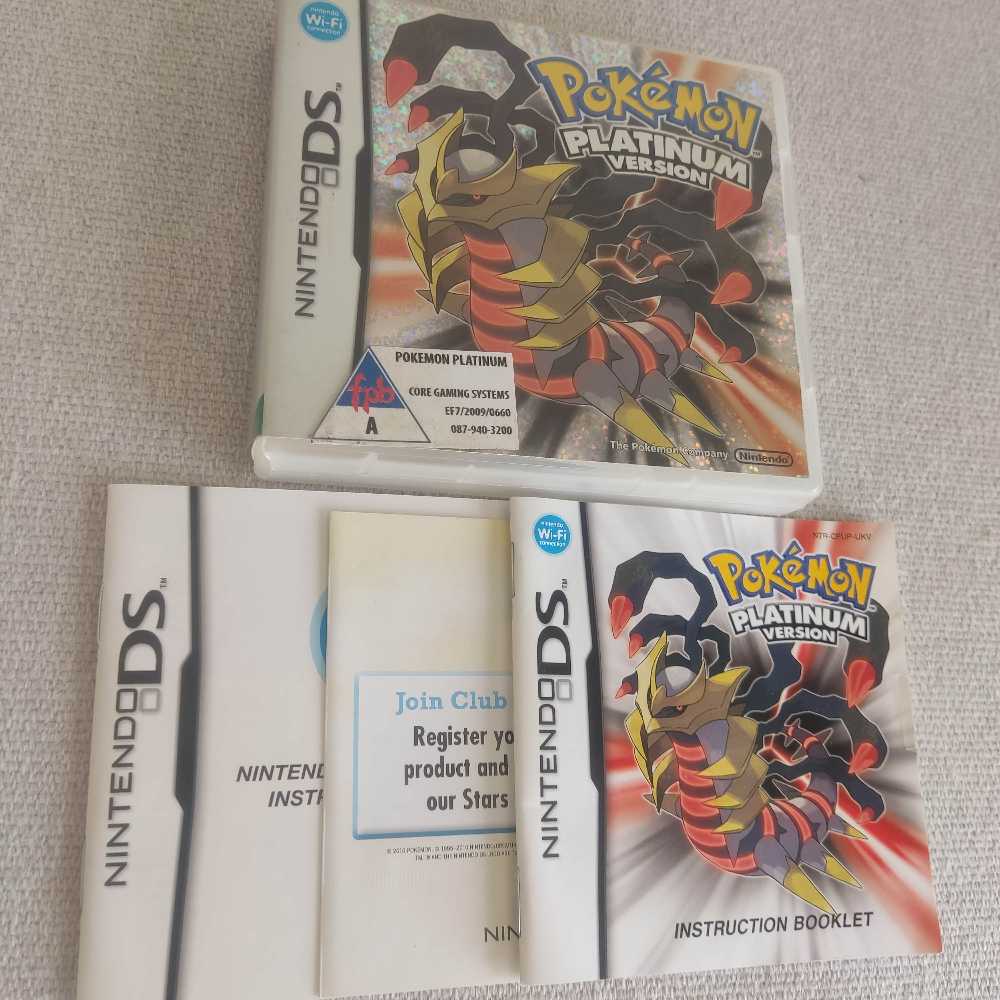 Games - Pokémon Platinum Version Nintendo Ds was sold for 3,000.00 on ...