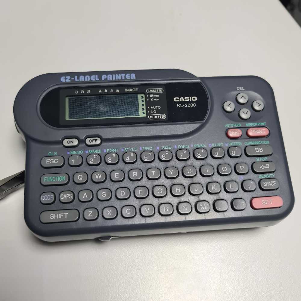 Label makers & Supplies - CASIO Label printer was sold for 620.00 on 14 ...