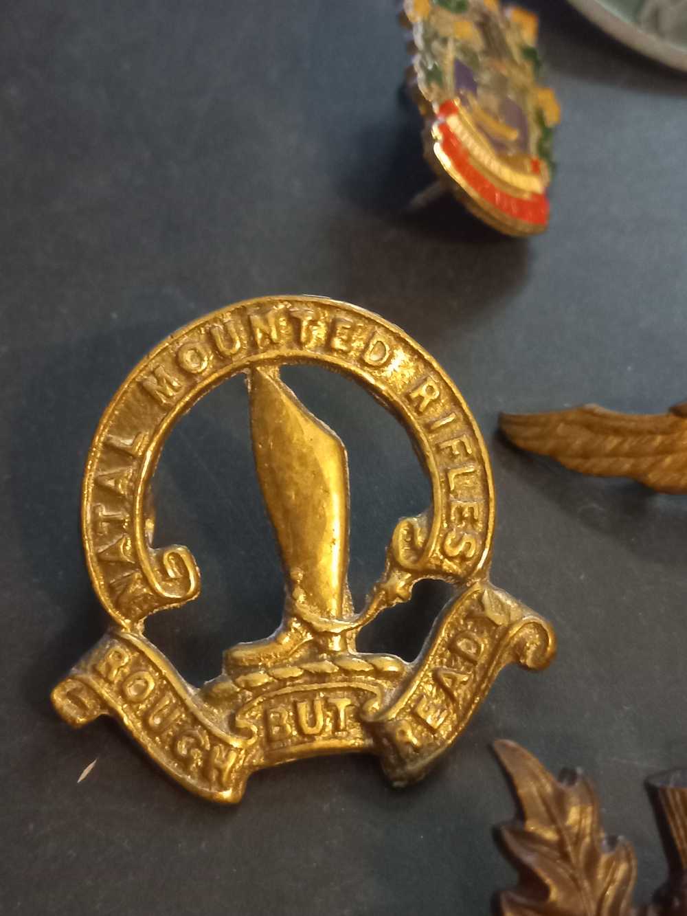 International Badges & Insignia - 7 Vintage Military Badges for sale in ...