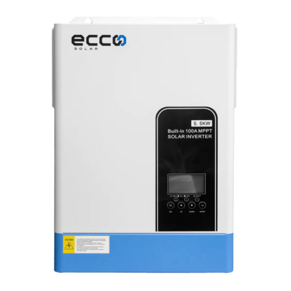 Inverters - ECCO 5.5KVA / 5500W Ecco Hybrid Inverter MPPT 100A Inverter ...