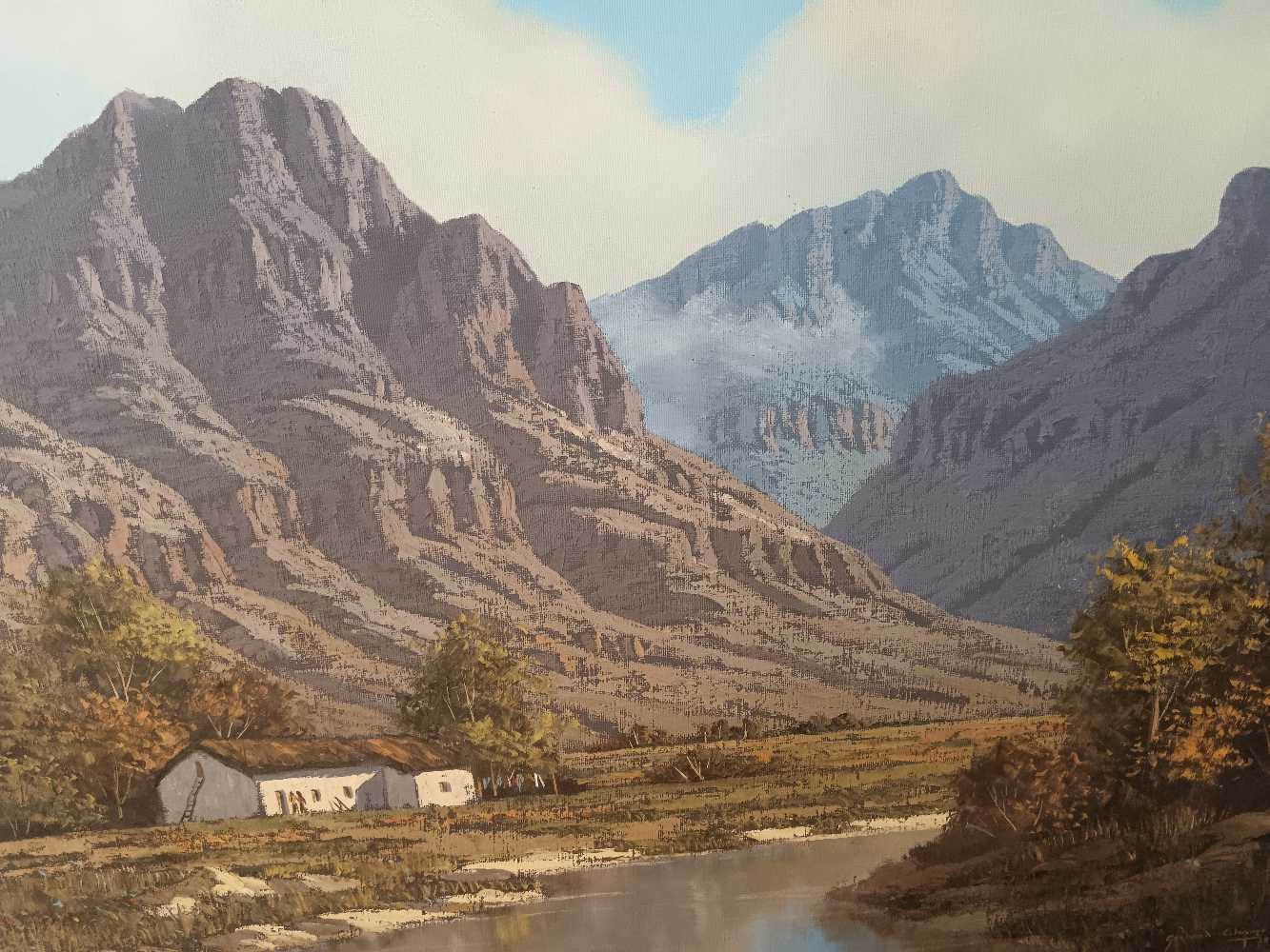 Paintings - SA Artist Gerard Wagner Cape Lanscape for sale in Durban ...