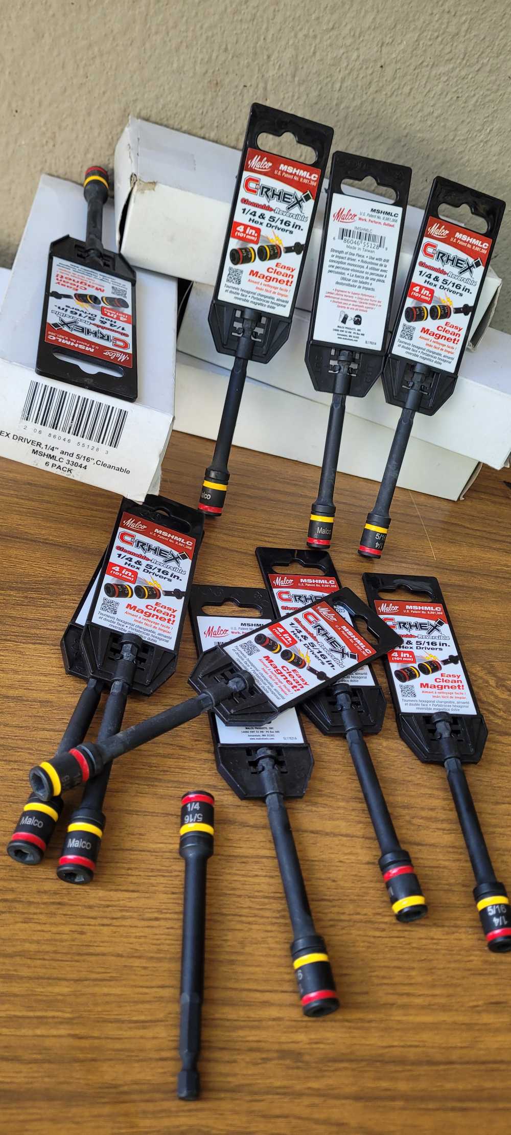 Screwdrivers - Magnetic High Quality (1/4 & 5/16) Inch Reversible Screw ...