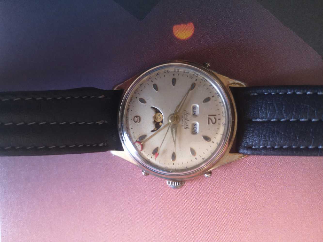 Men's Watches - 1950s Triple date moonphase watch for sale in Caledon ...