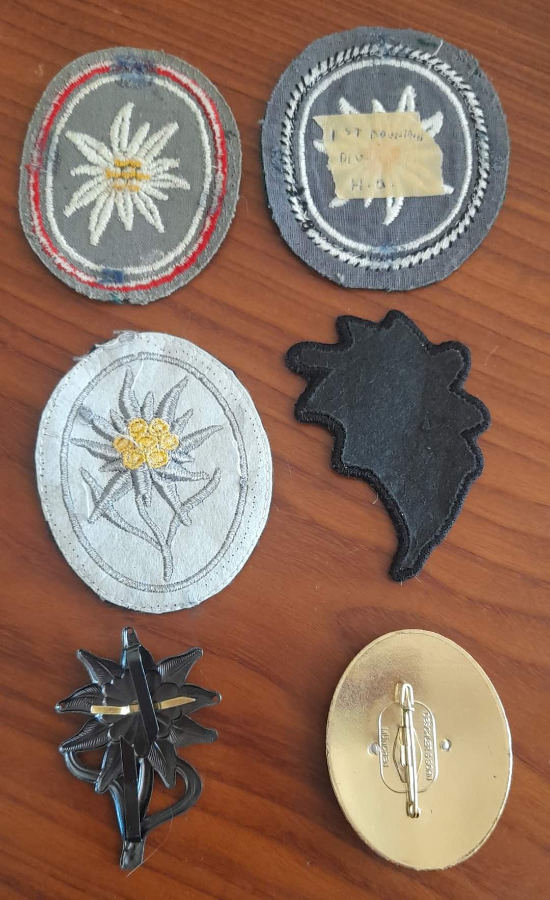 International Badges & Insignia - German Edelweiss badge lot for sale ...