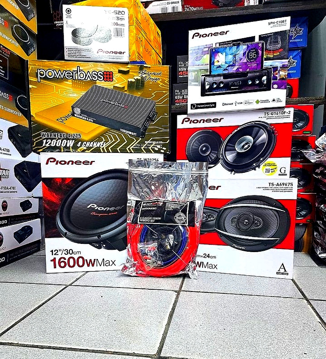 Speakers & Speaker Systems - Latest Generation Complete Pioneer Car ...