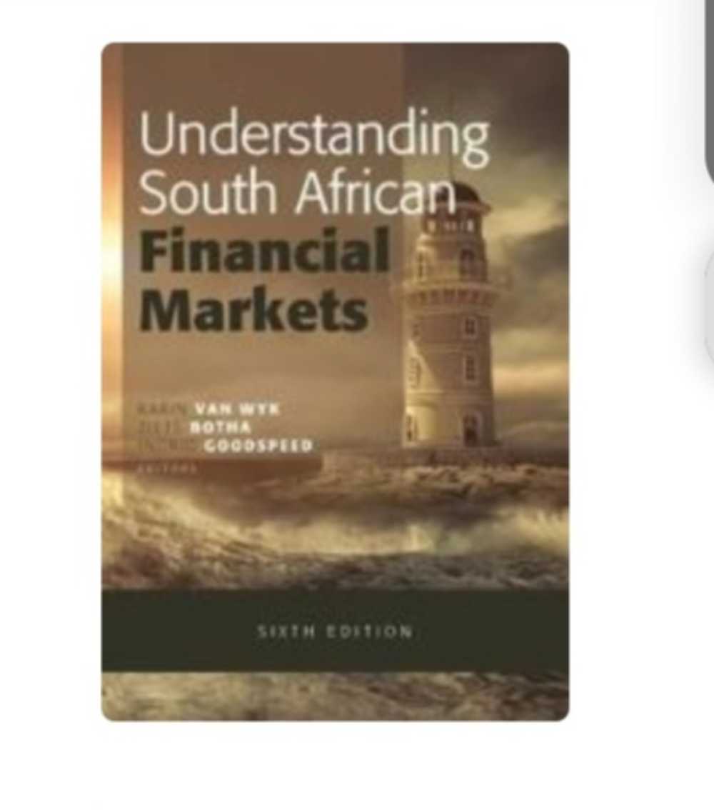 Business & Management Sciences - Understanding South African Financial ...