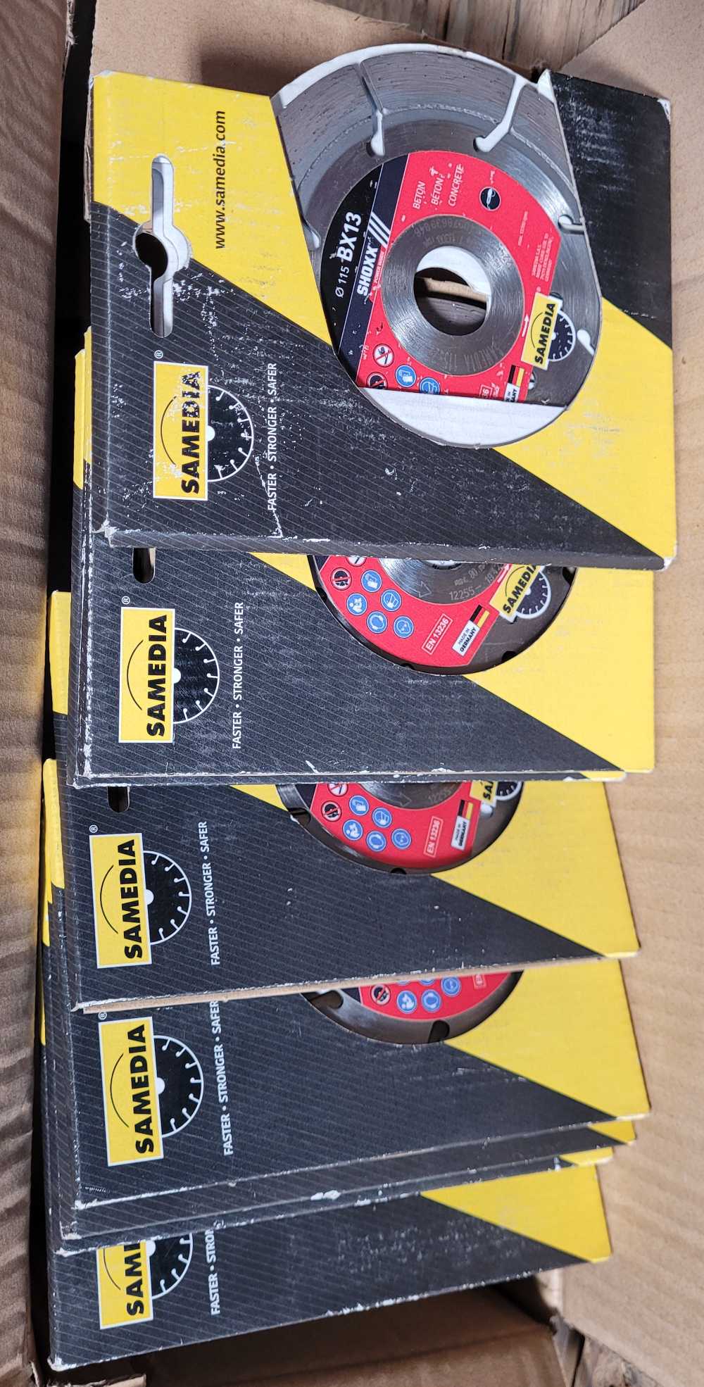 Saw Blades - SAMEDIA 115 BX13 SHOXX LONG LIFE Roof, Tile & Brick ...