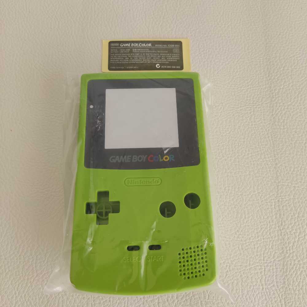 Parts - Gameboy Color Replacement Shell Complete Kiwi Green for sale in ...