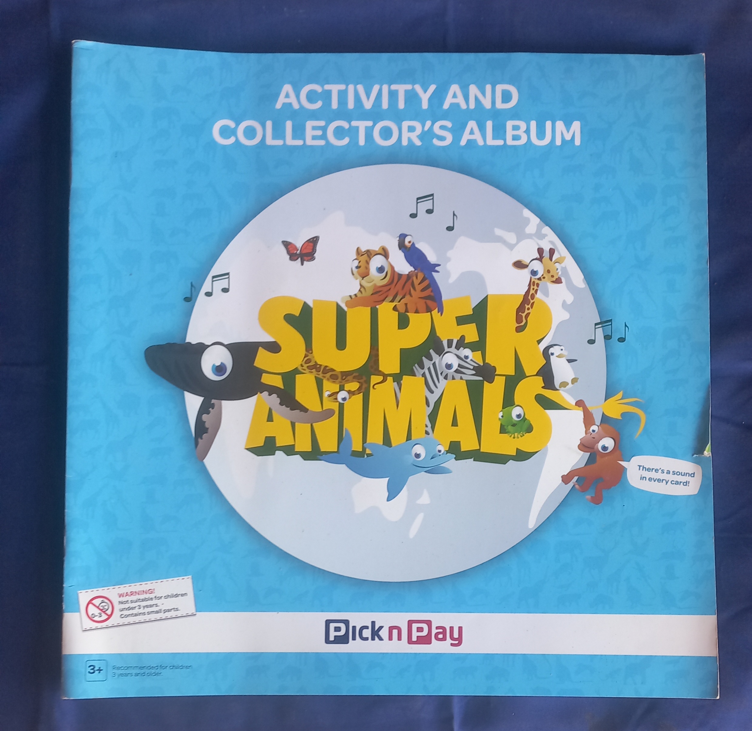 Trading Cards - Pick n Pay Super Animals album with cards (not complete ...