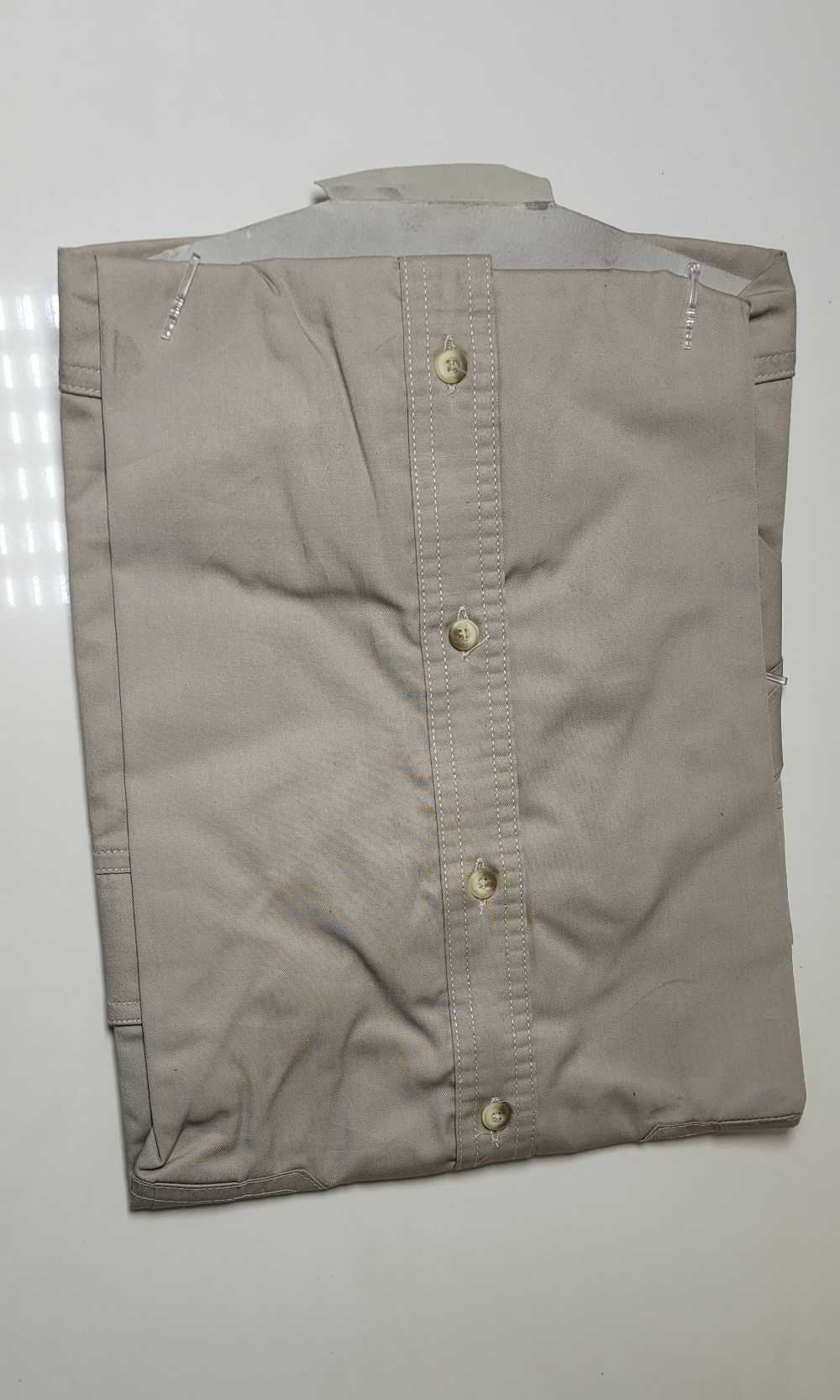 Uniforms - High Quality Size (S) SALTY Short-Sleeved Khaki Bush Shirts ...