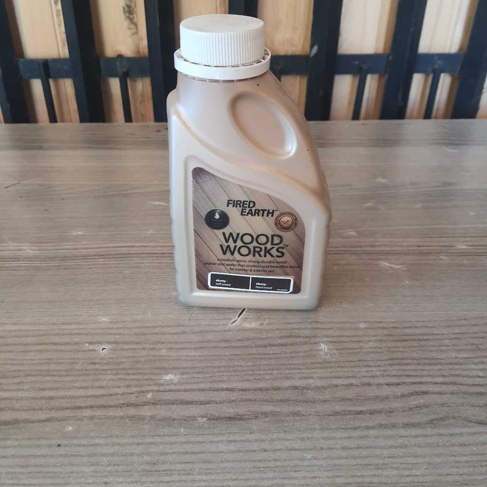 Lubricants - Wood works stainer& sealer ebony 500ml still sealed for ...