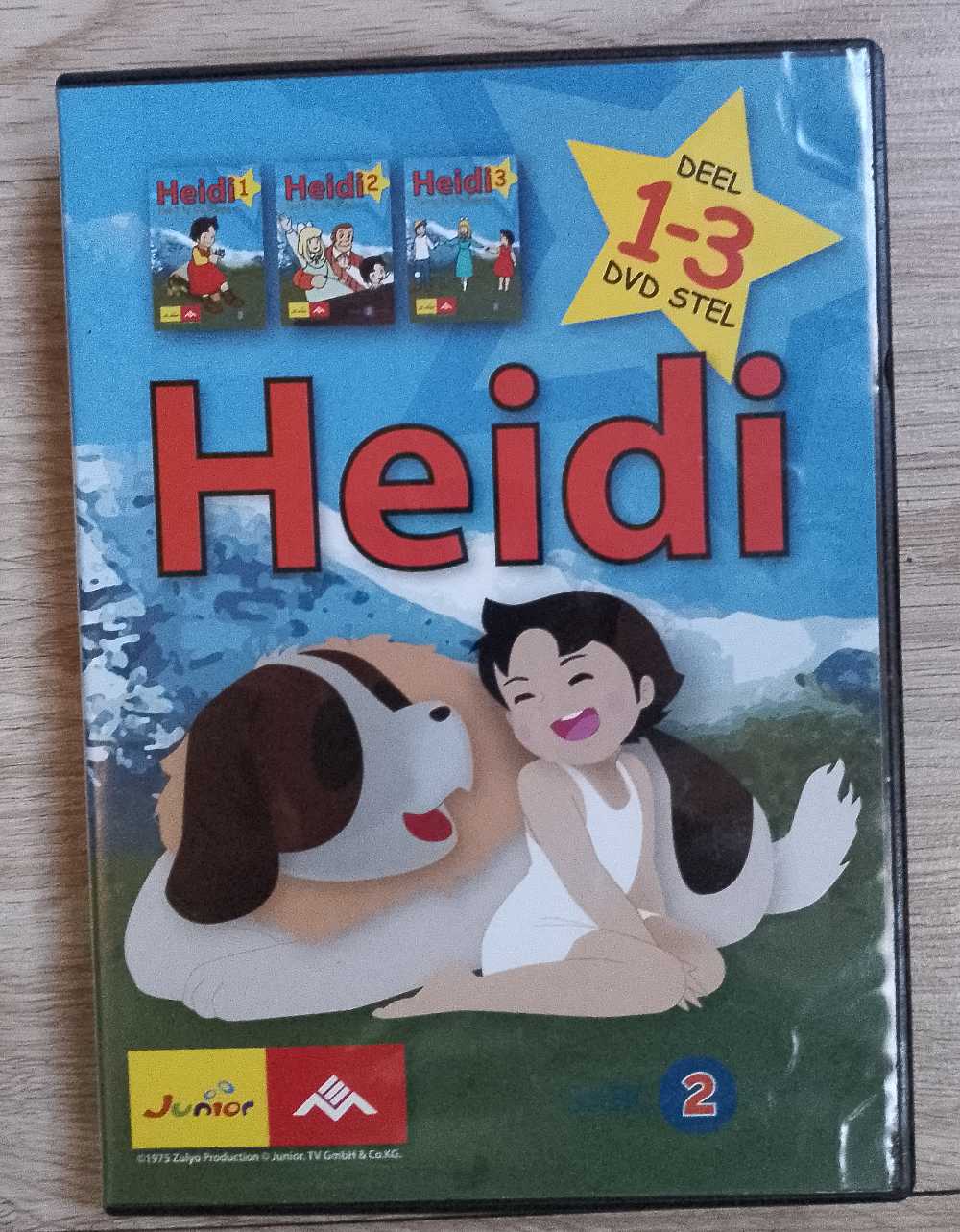 TV Series - Heidi DVD stel 1 - 3 was sold for 89.00 on 11 Jul at 17:15 ...