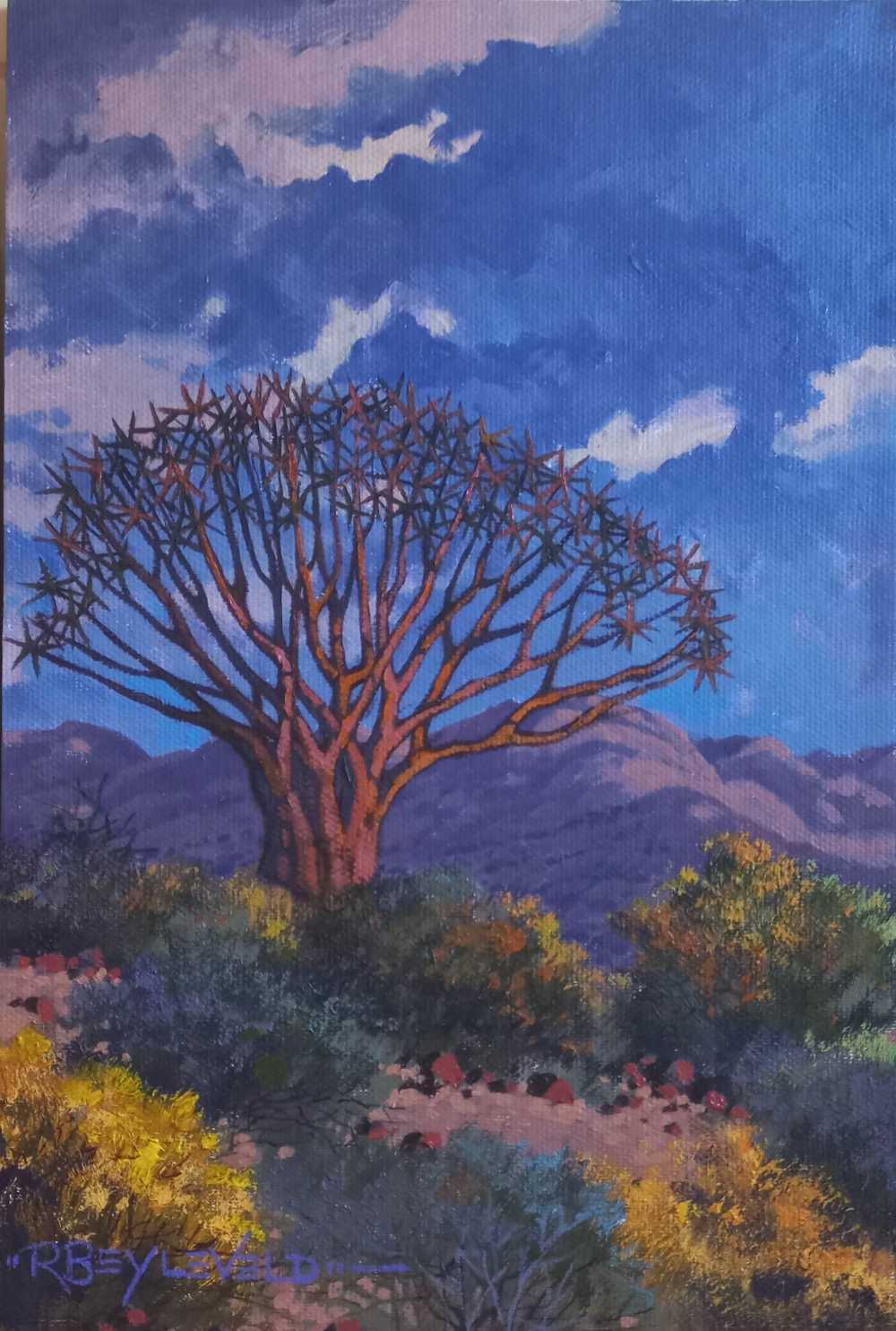 Paintings - Richard Beyleveldt Oil on Canvas on Board 30 x 20 cm ...