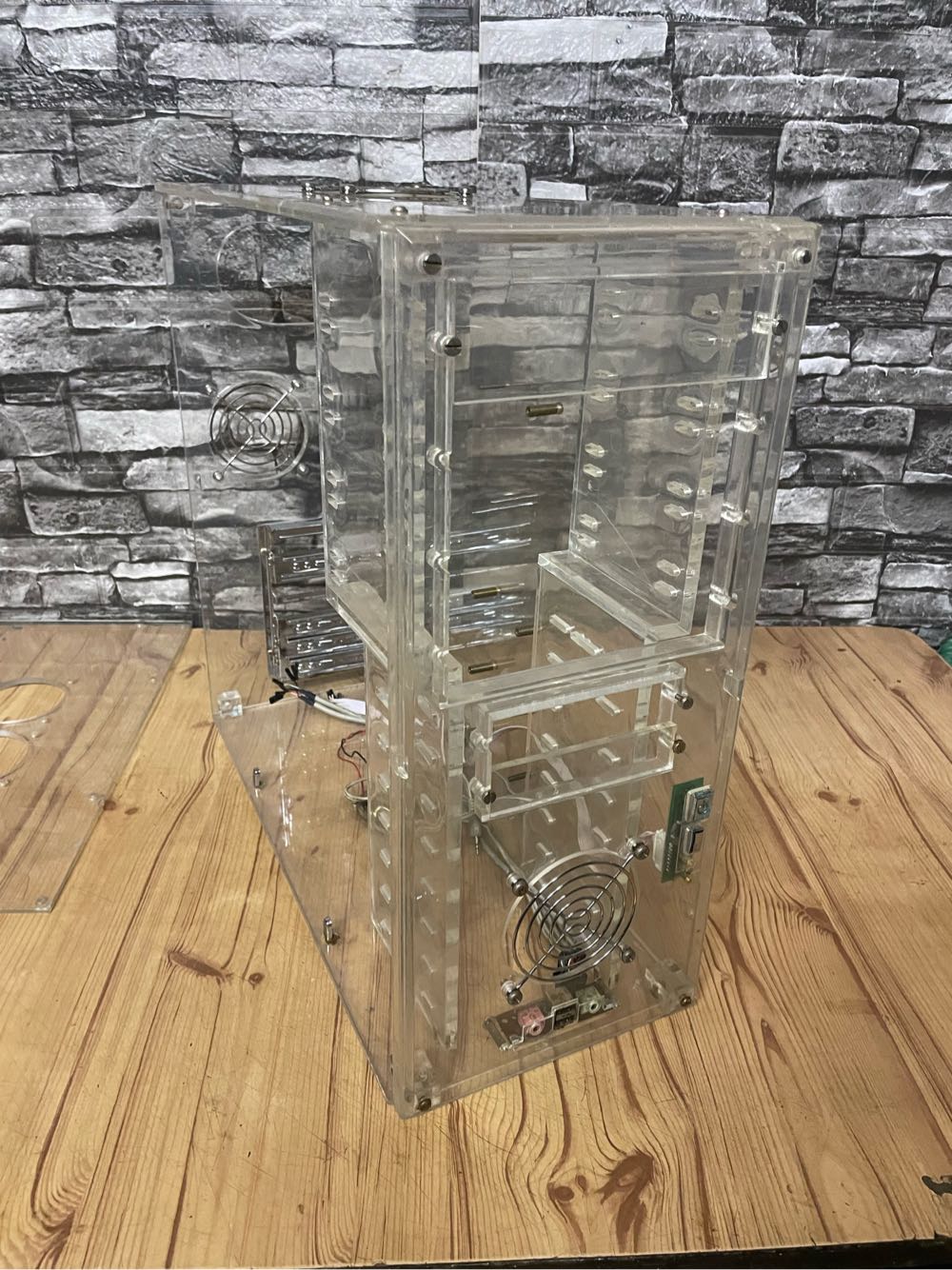 Cases & Towers - Perspex Computer Case**Super Rare**ATX Case**Not ...