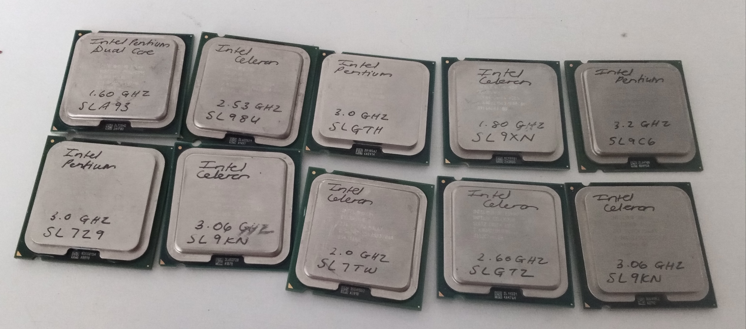 CPUs - VINTAGE CPU`S x10 was sold for R46.00 on 24 Jan at 23:47 by ...