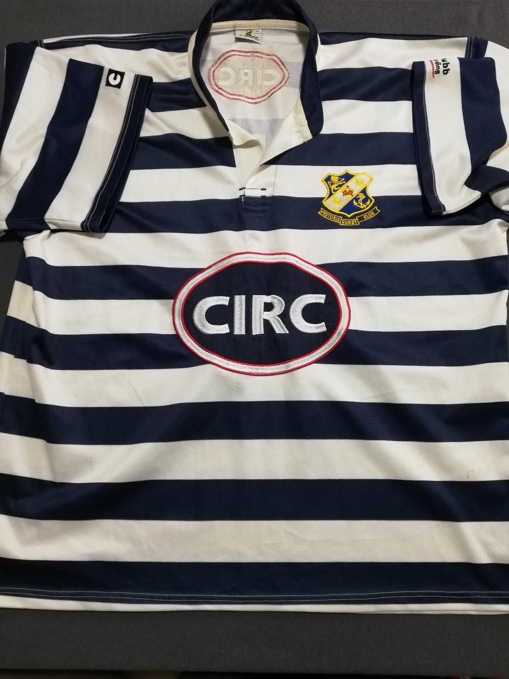 Sporting Memorabilia - Pretoria Club Rugby Jersey no 17 Size 46 was ...
