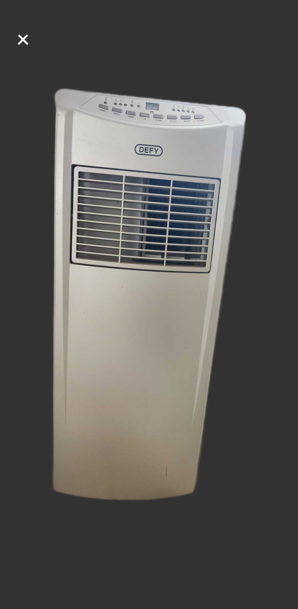 Air Conditioning - Defy Portable Airconditioner was sold for 3,200.00 ...
