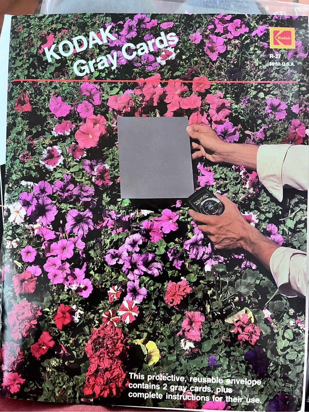 Other Photo & Video - Kodak gray cards R-27 (printed in USA in 1980s ...