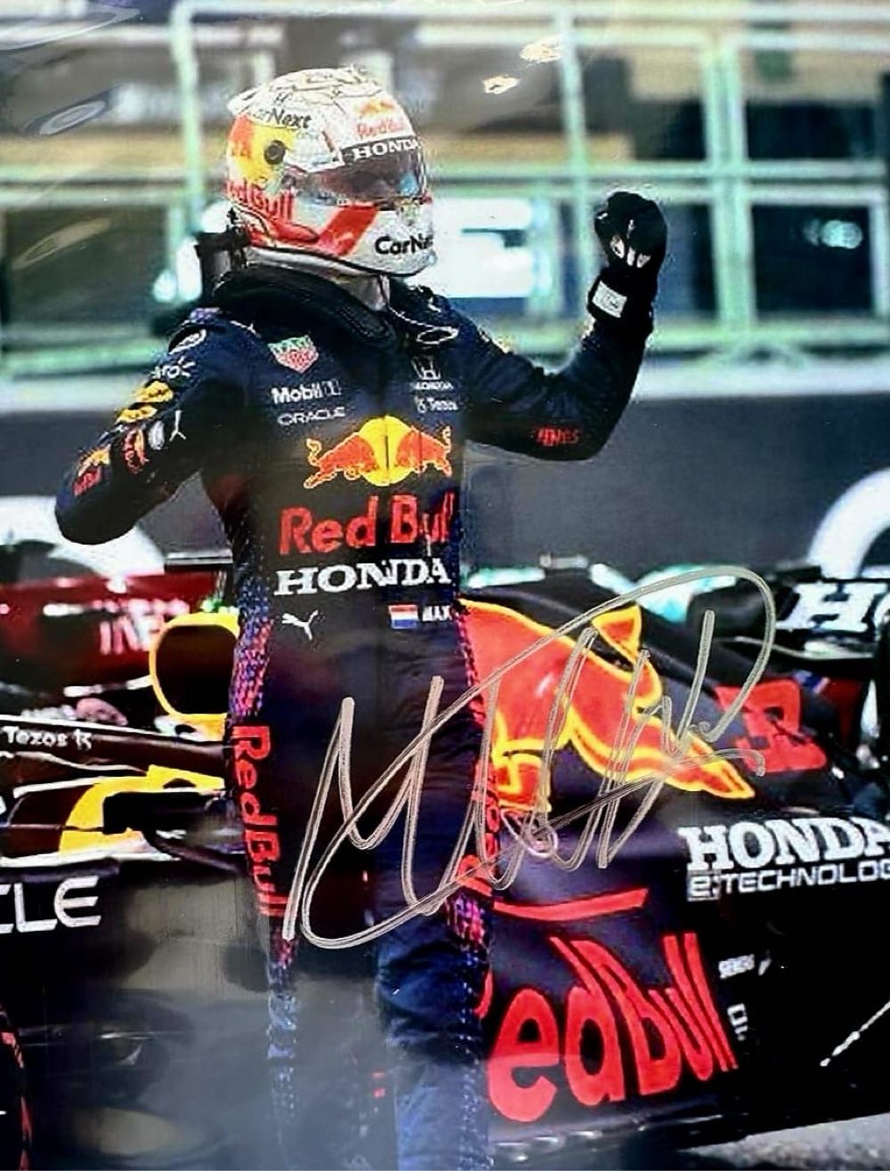 Sporting Memorabilia - MAX VERSTAPPEN AUTHENTIC AUTOGRAPH - 100% ...