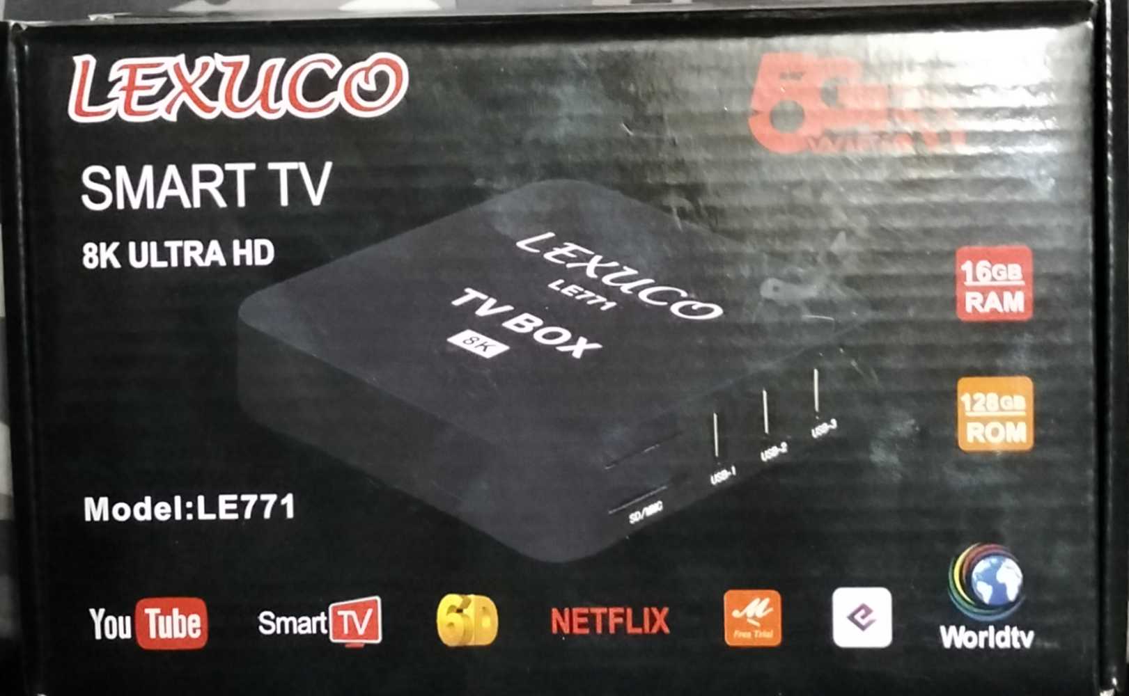 TV Boxes & Digital Media Players - Lexuco 8K Ultra HD smart tv box 5 G ...