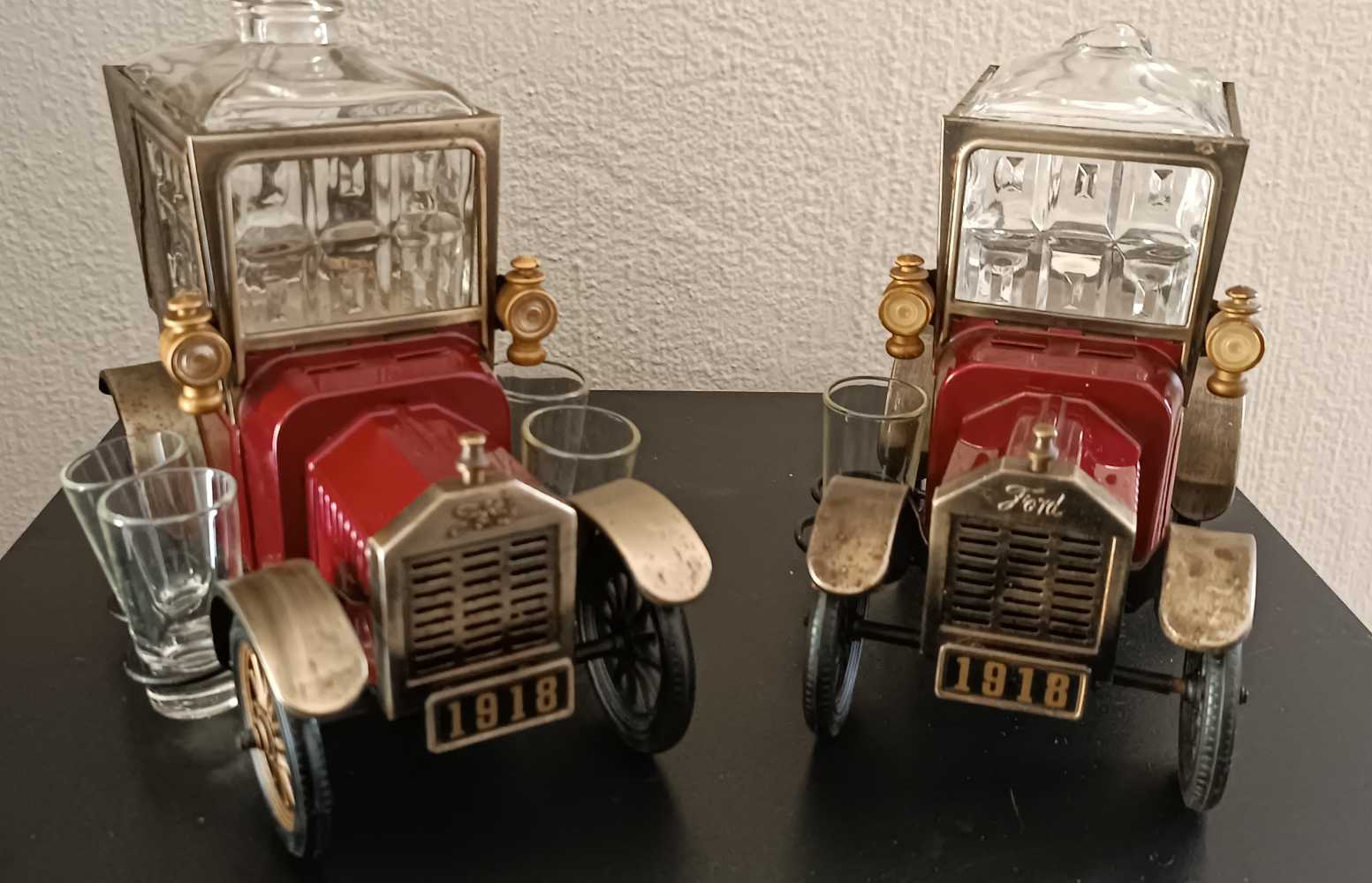 Decanters - Wind up music vintage 1918 Ford truck model liquor decanter ...
