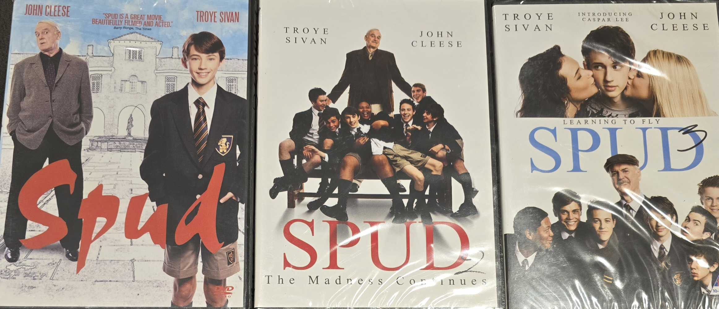 Movies - The Spud trilogy on DVD for sale in Johannesburg (ID:611651846)