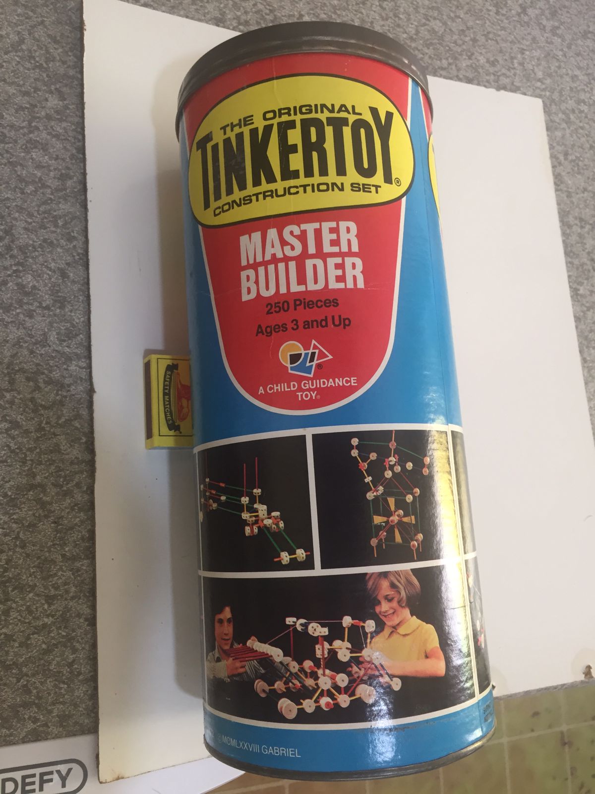 Vintage Toys - Vintage 1978 Original Tinker Toy Master Builder ...