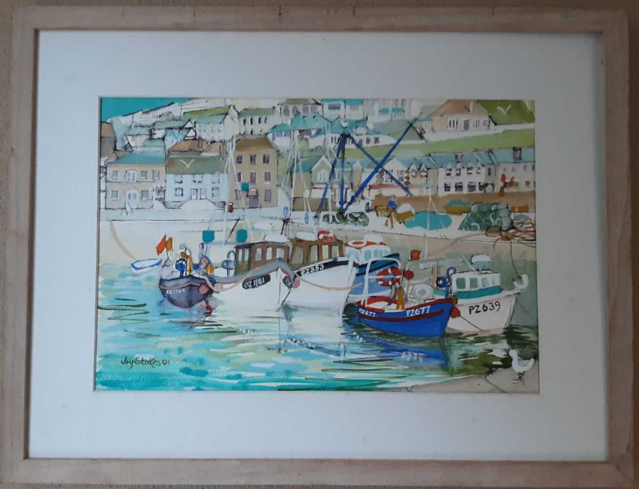 Paintings - Joy Stokes - Rare find by well known international artist ...